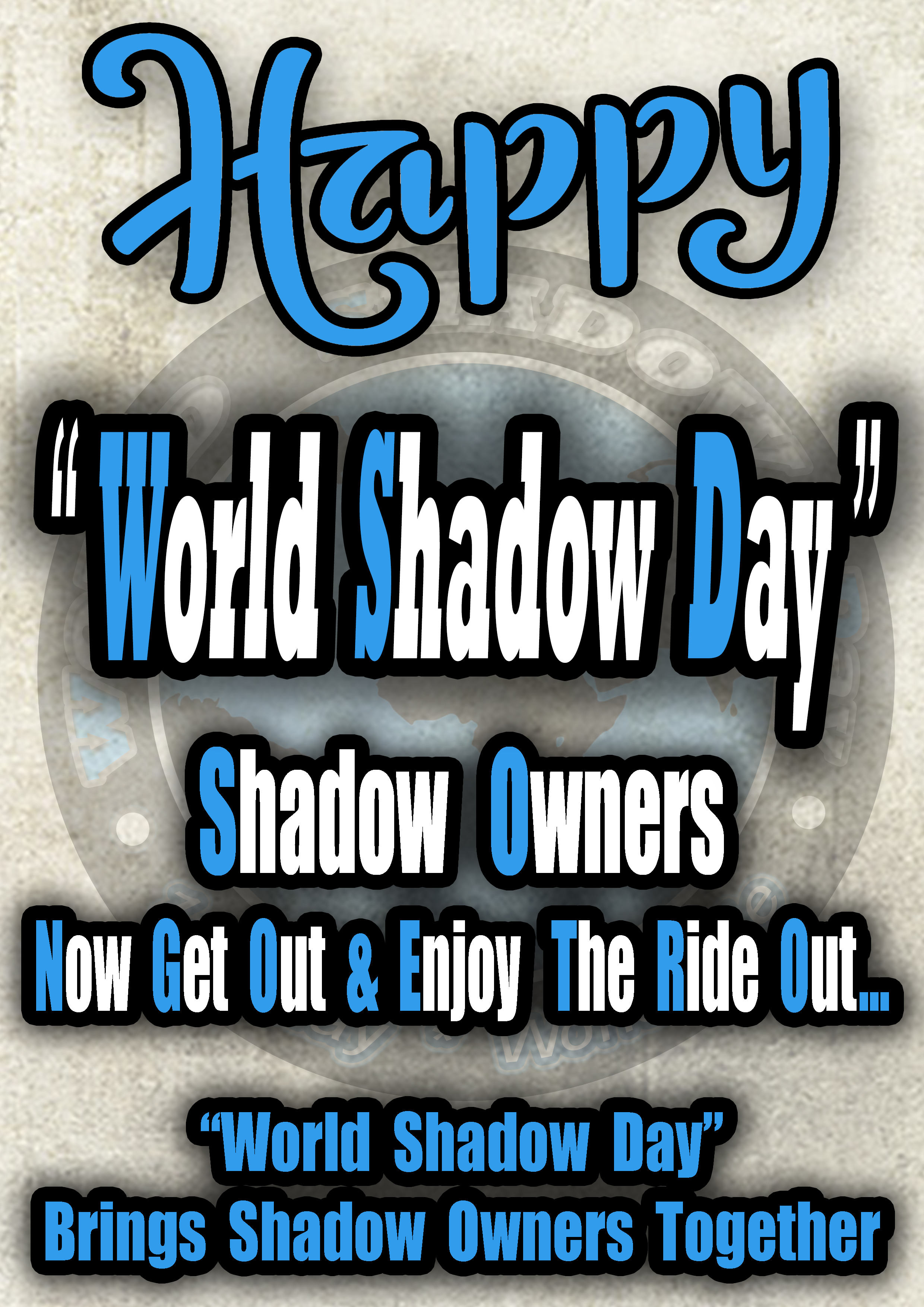 It’s World Shadow Day… | Shadowmann...
